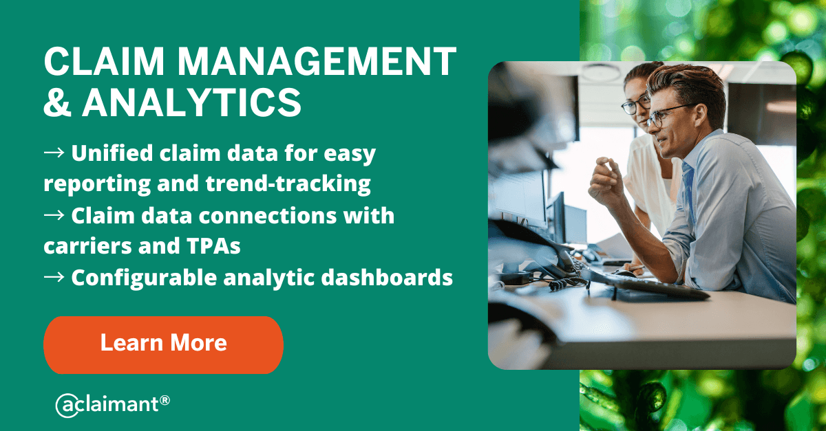 Aclaimant Claim Management & Analytics: Transformational Insights